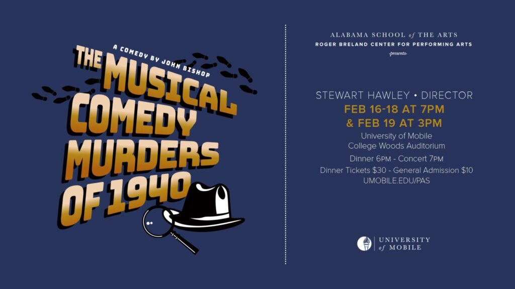 The Alabama School of the Arts presents ‘The Musical Comedy Murders of ...
